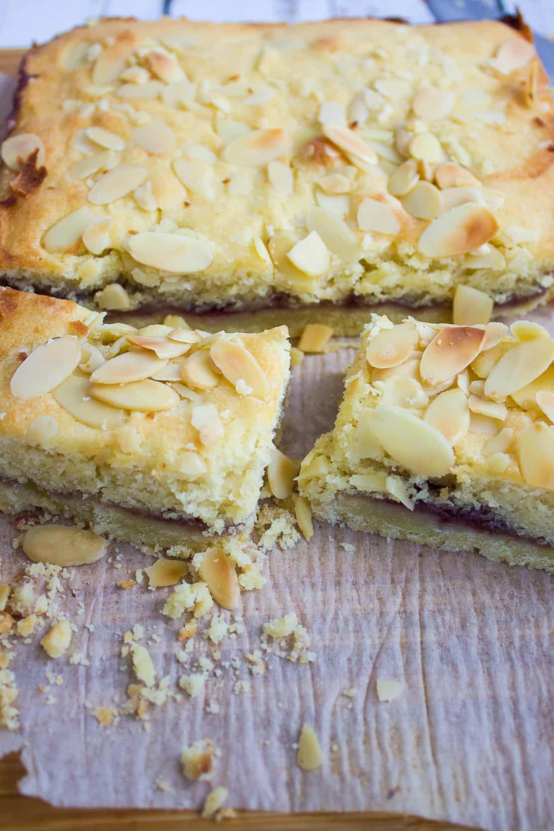 Almond Slice | A Baker's Bookshelf
