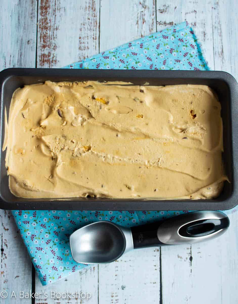 Crunchie Ice Cream | A Baker's Bookshelf