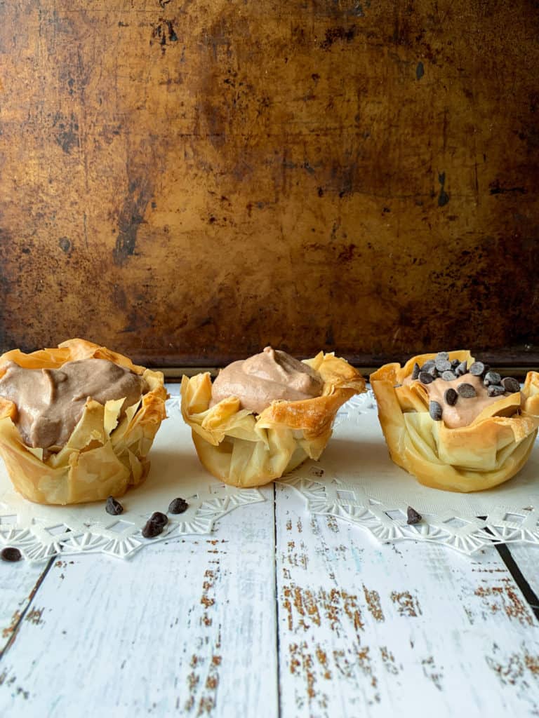Nutella Tarts | A Baker's Bookshelf